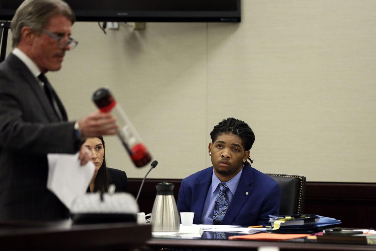 Updates: Day 2 of former Virginia Tech football player Isimemen Etute’s ...