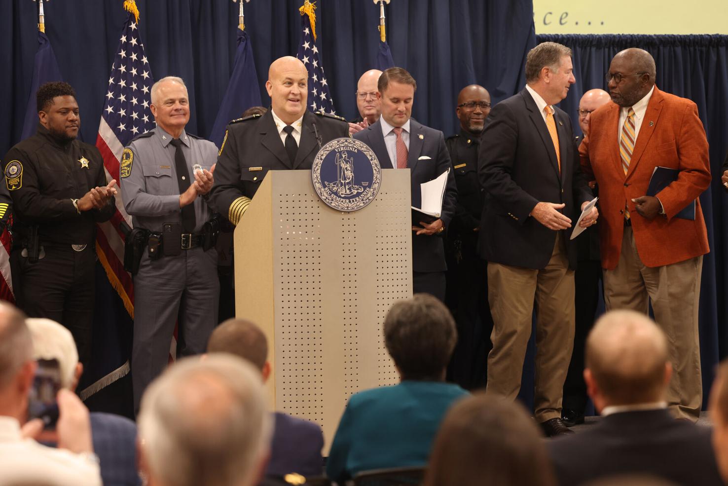 In Roanoke, governor discusses violent crime reduction