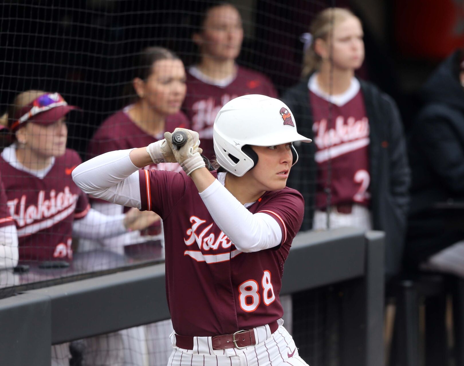 Bre Peck is the home-run queen on Virginia Tech softball