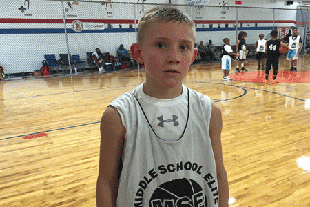 Jackson Crawford of Troutville takes his basketball skills on the road