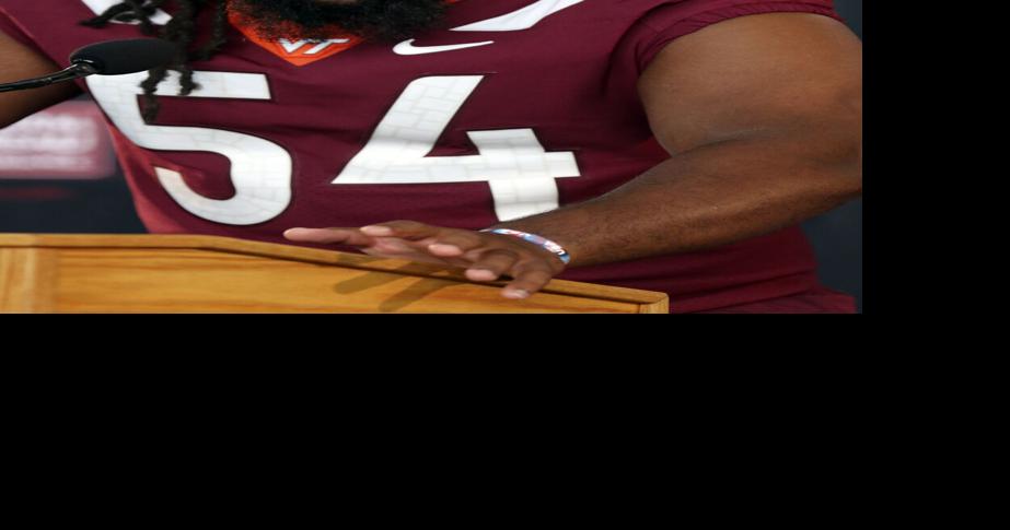 Virginia Tech OL Lecitus Smith selected by the Arizona Cardinals in the ...