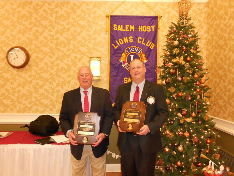 Mundy, Whisnant receive Lions club awards