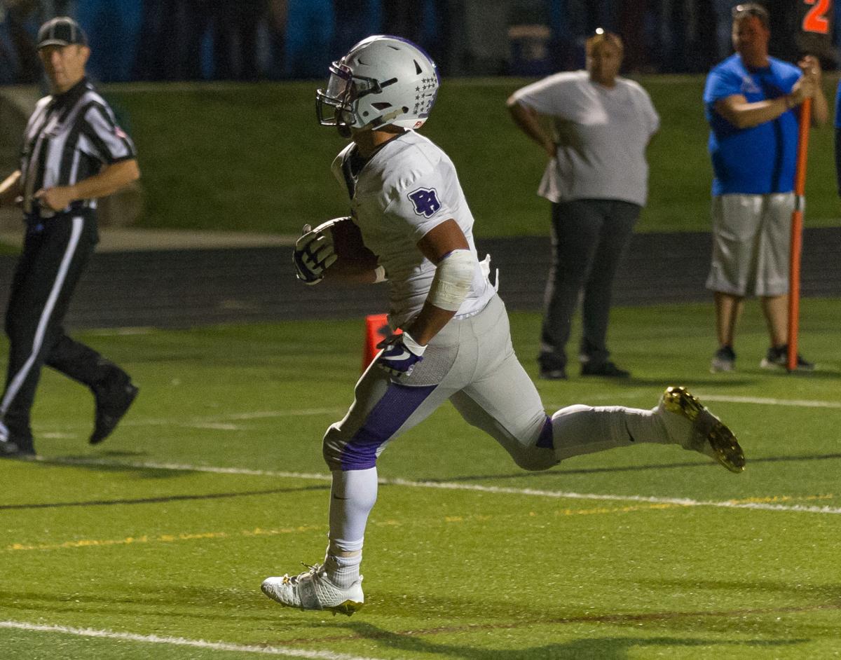 Scenes from the Patrick Henry-William Fleming football game