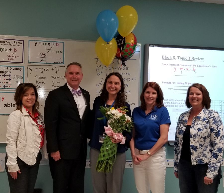 Redding named MCPS teacher of year