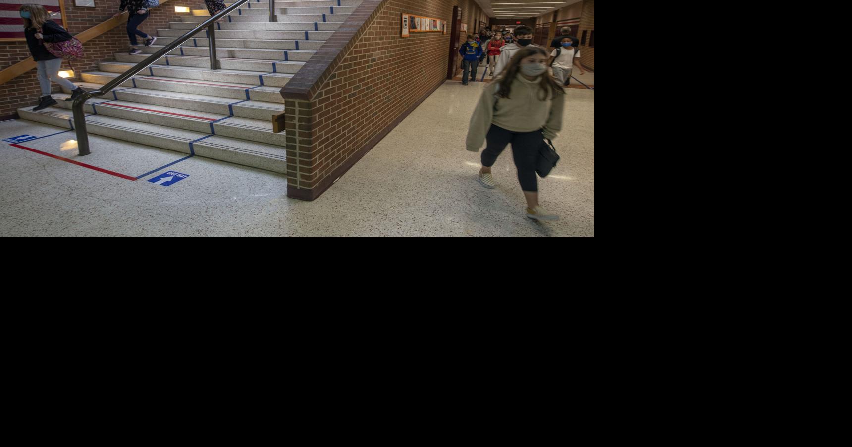 Inside pandemic-era schools: Quiet hallways, masks and more reliance on ...