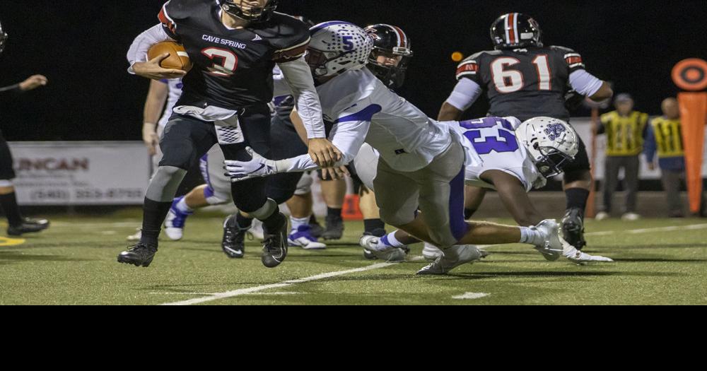 Scenes from the Patrick Henry-Cave Spring football game