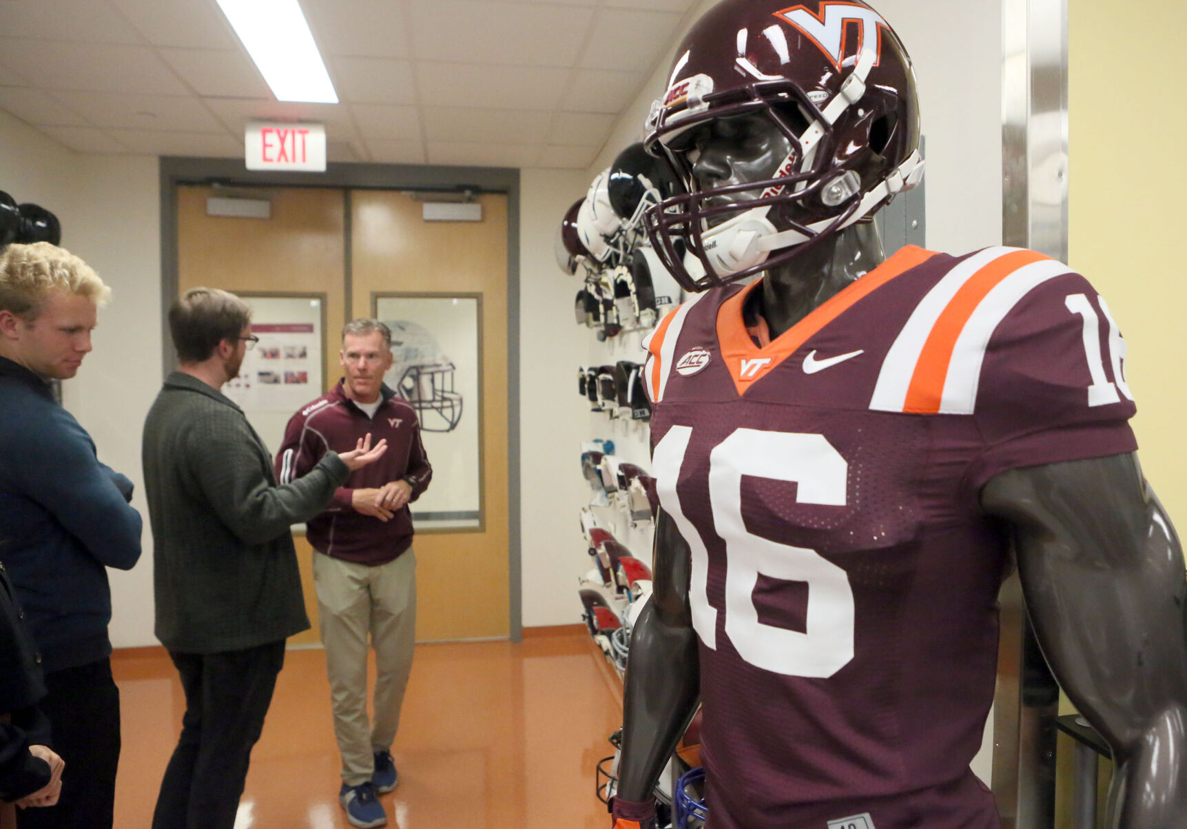 Pit stop: Joe Gibbs Institute team visits Virginia Tech