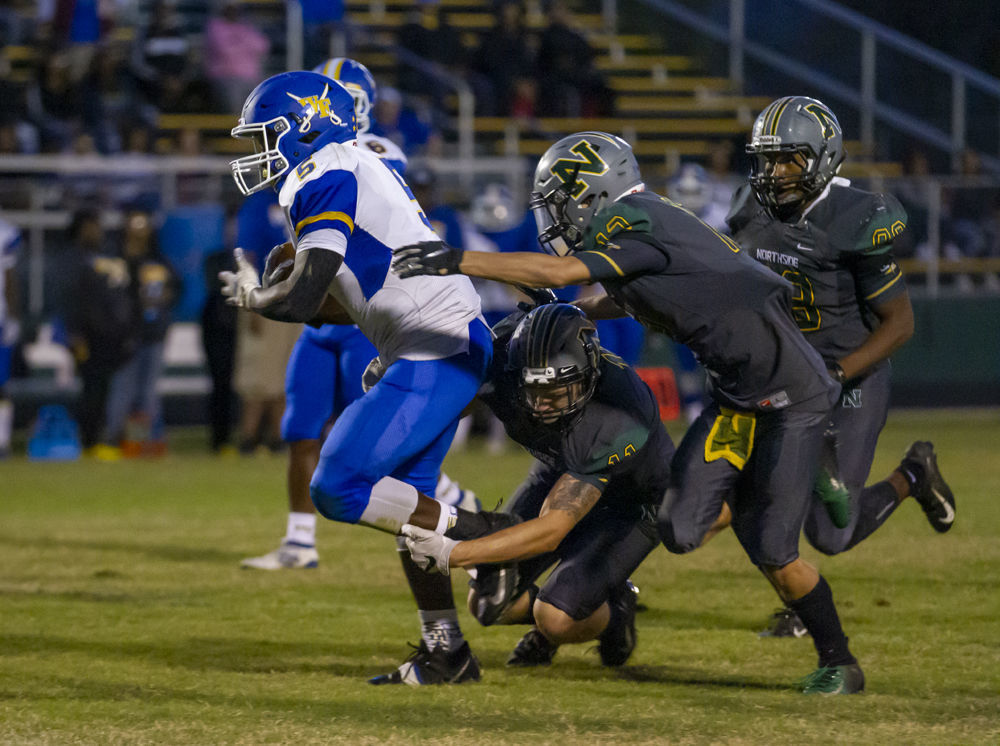Scenes from the Northside-William Fleming football game