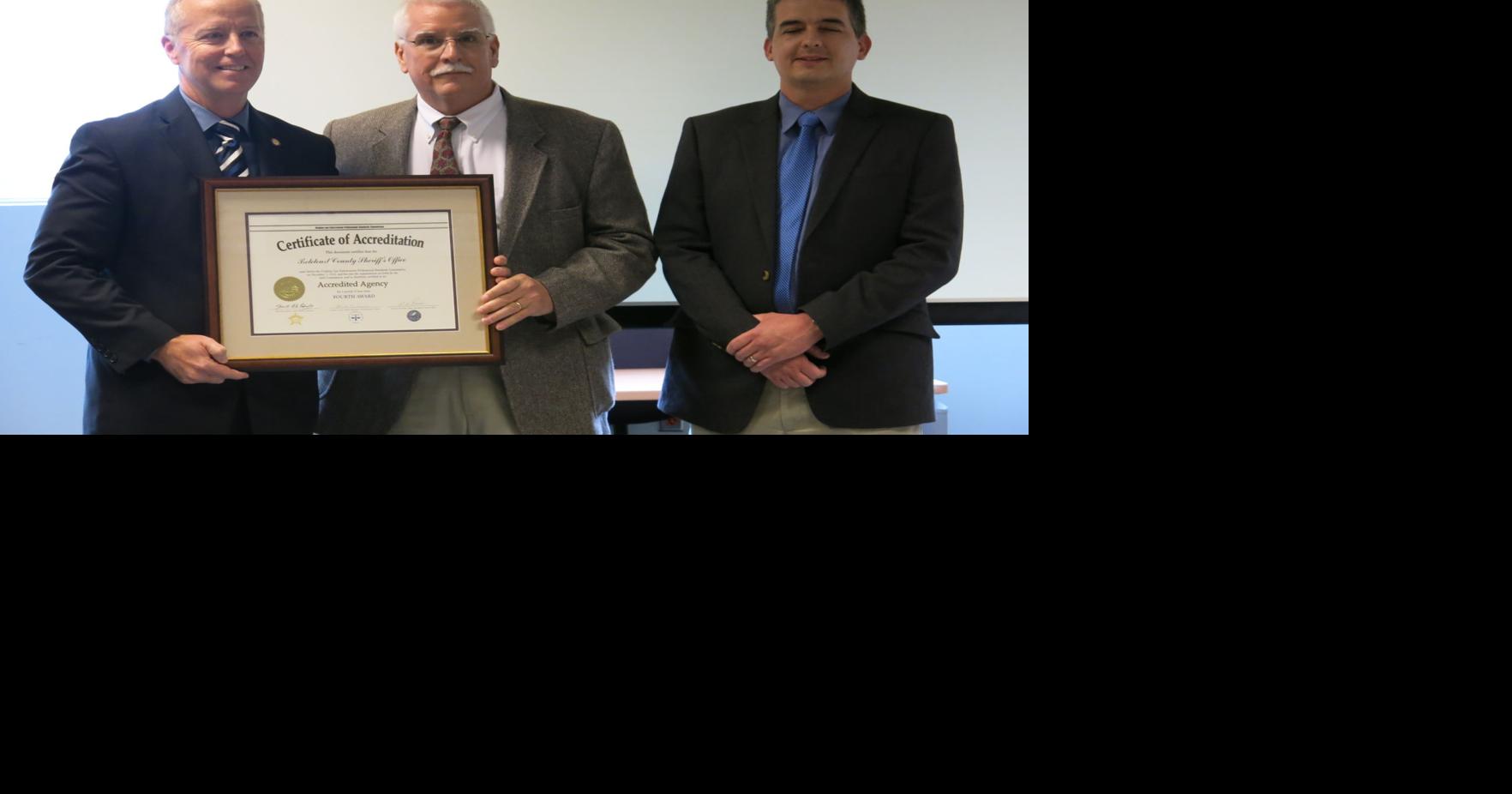 Botetourt County Sheriff's Office earns accreditation for 4th time