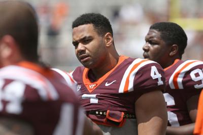 Virginia Tech's Ken Ekanem looks forward to seeing Notre Dame, showing ...