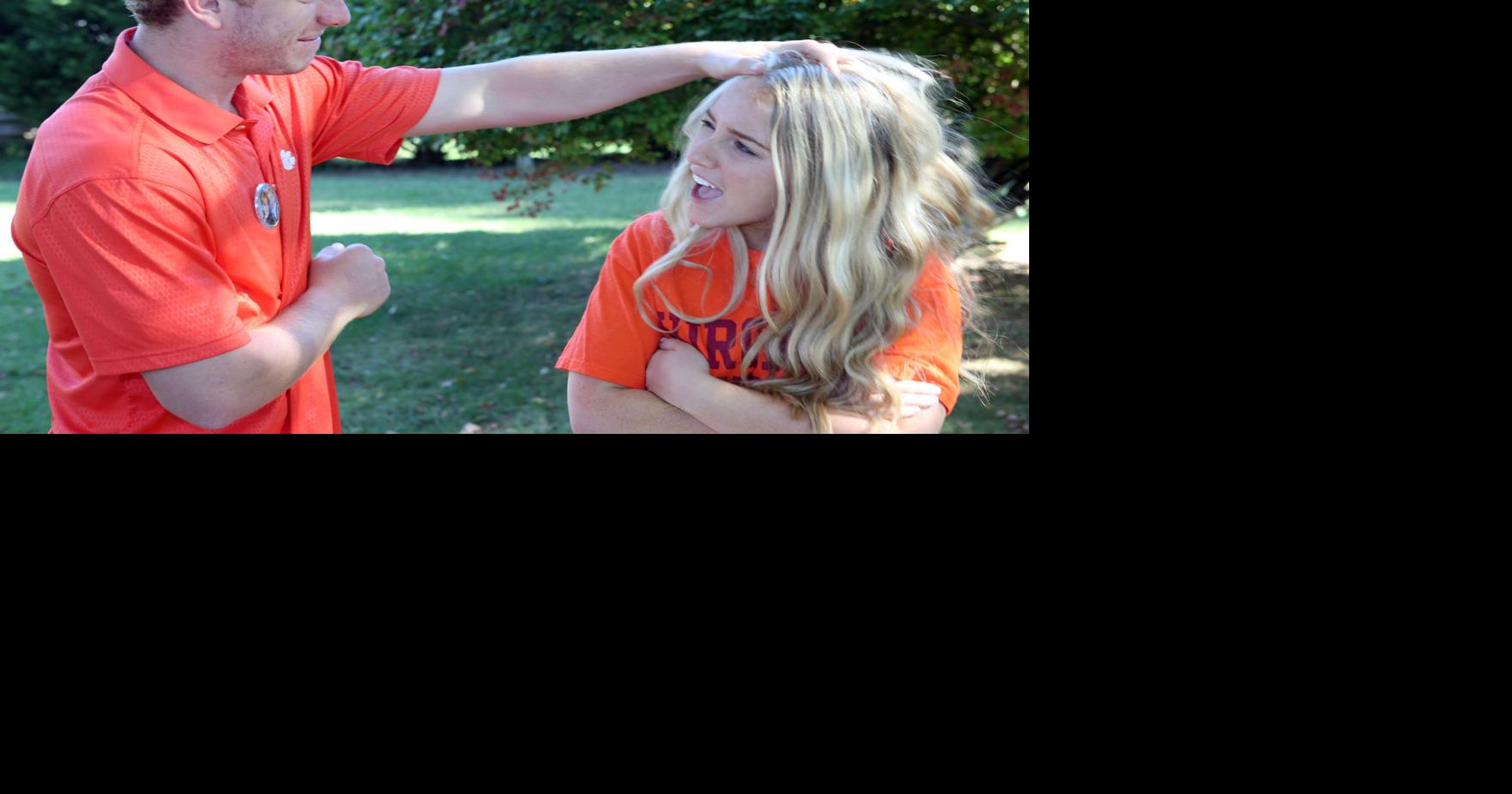 Twins on either side of Tech-Clemson game celebrate 21st birthday