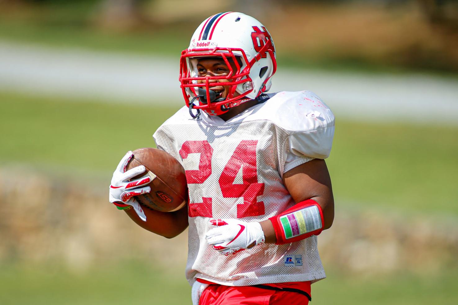 Photos: North Cross' Isaac Harris coming full speed ahead