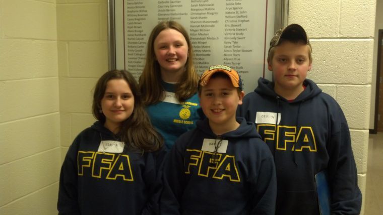 Read Mountain FFA members place 6th at state meats evaluation CDE