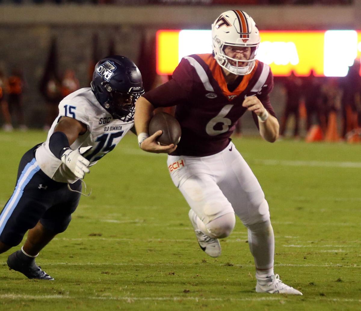 Hokies football notebook: Wells gets majority of time in two-QB system