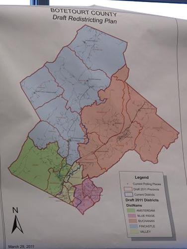 Local draft redistricting part of Registrar's presentation