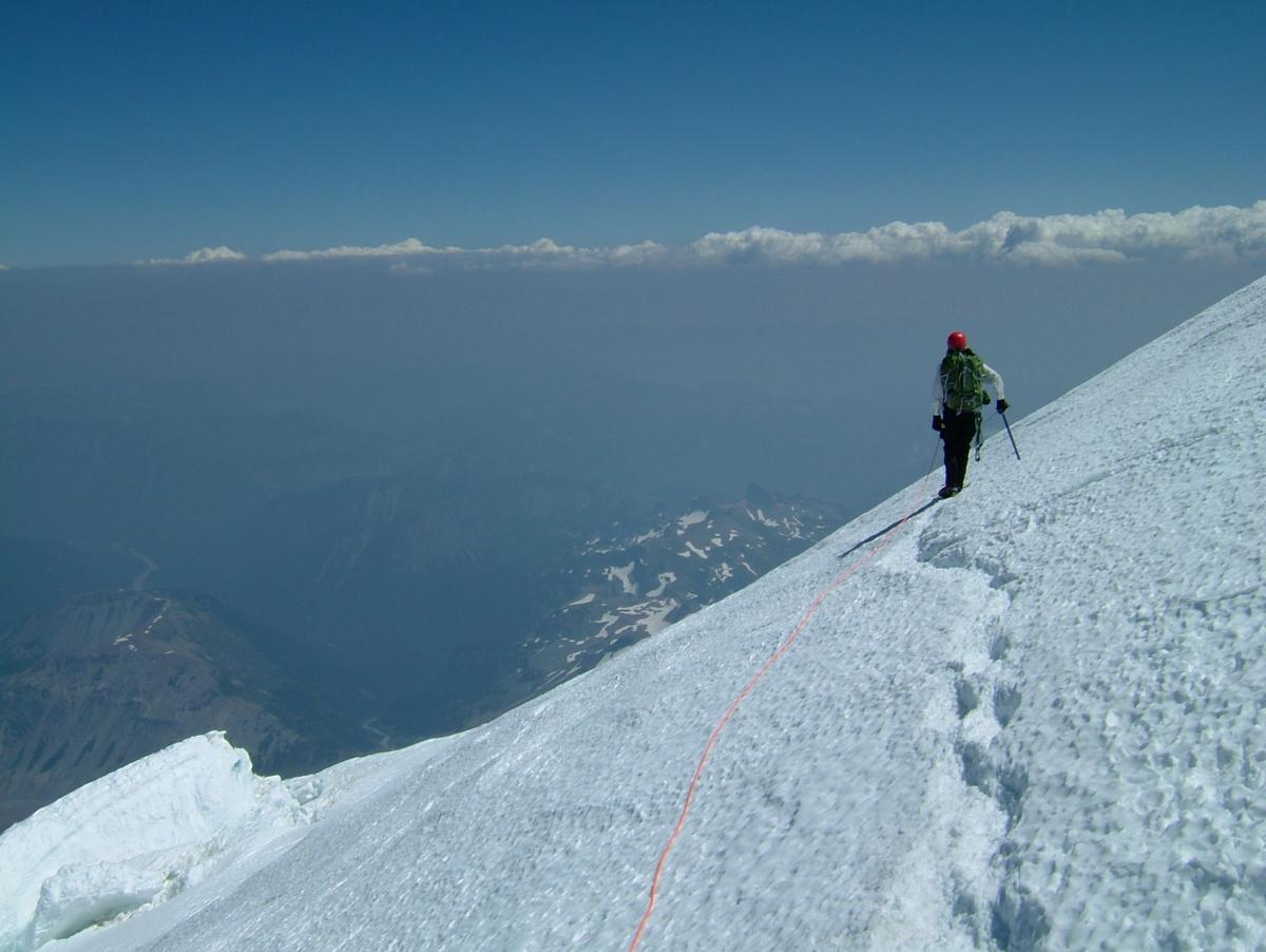 Roanoker David Wickersham scaled the peaks of the lower 48 states