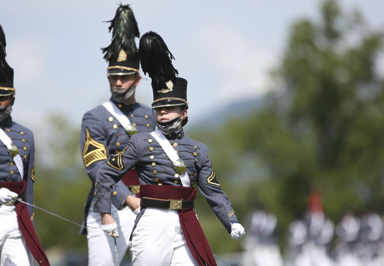 Photos: VMI holds annual parades and celebrates first female cadet ...