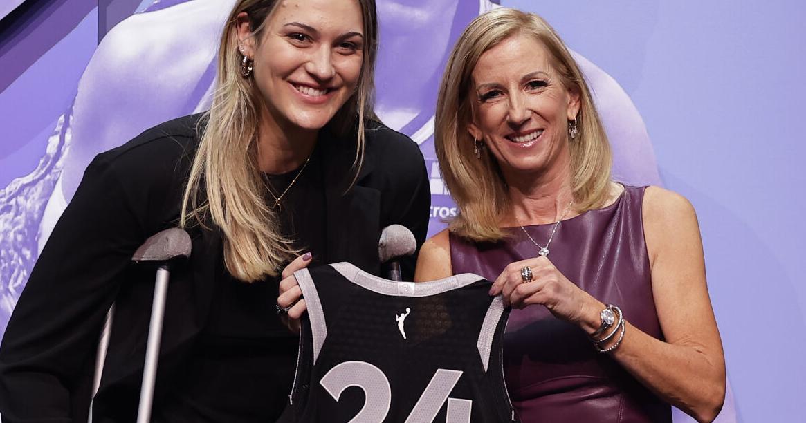 Virginia Tech's Elizabeth Kitley goes to Vegas in WNBA Draft