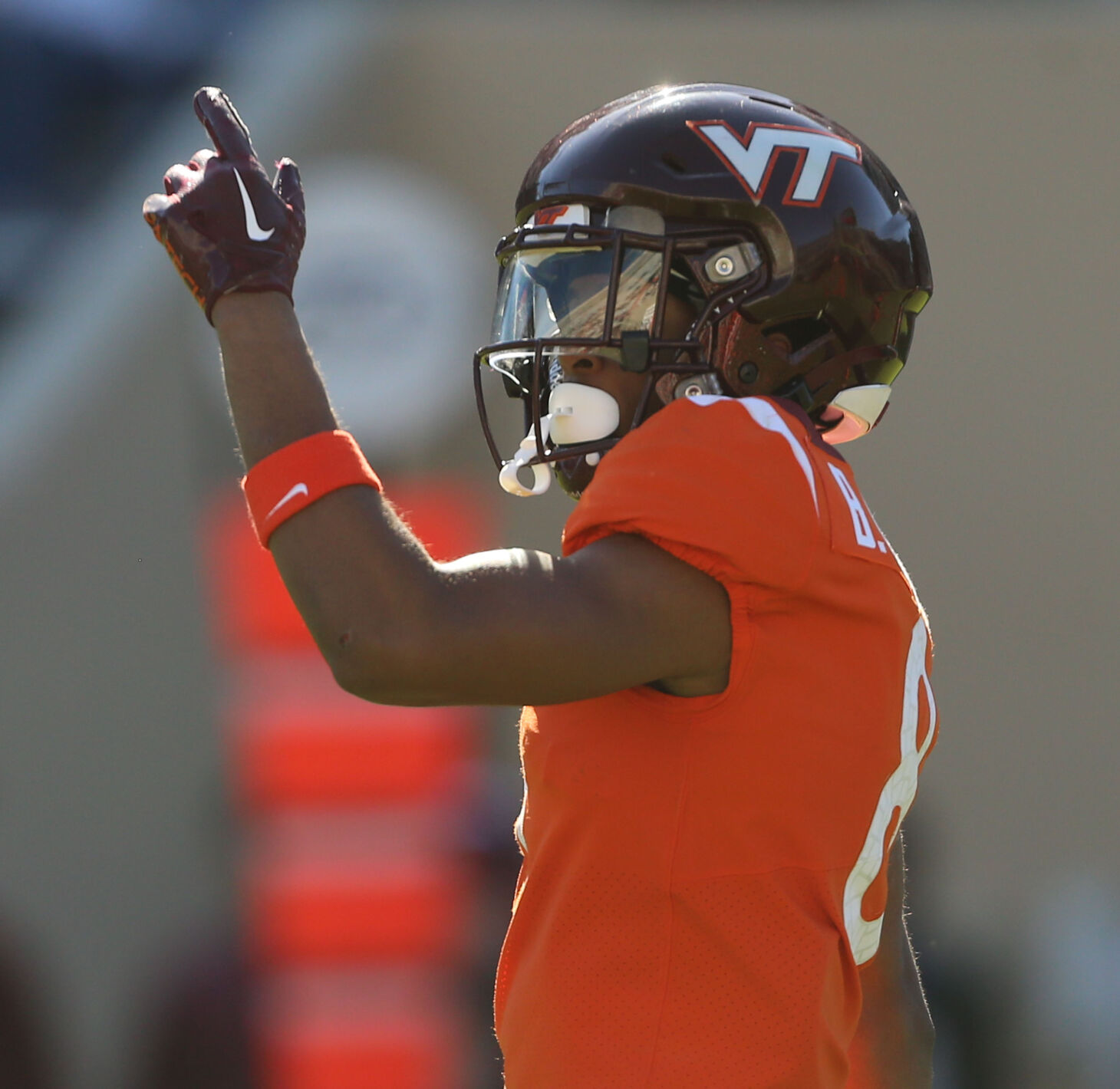Hokies defensive back Braylon Johnson in transfer portal