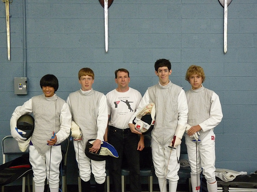 Photo: YMCA Fencing Team