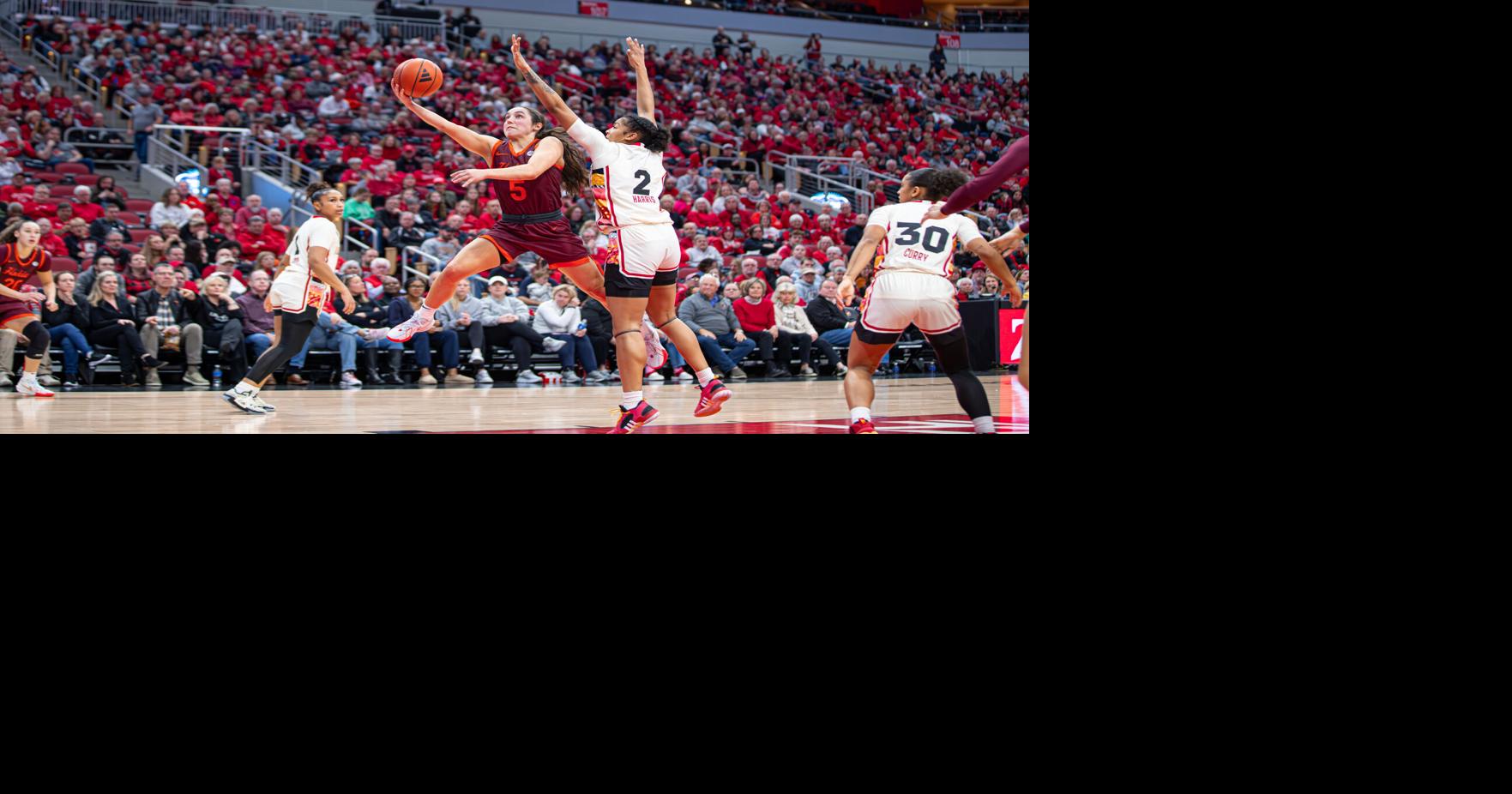 No. 12 Virginia Tech women win at No. 18 Louisville