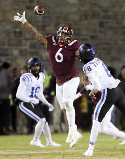 Hokies' Fuga cherishing being the bearer of the lunch pail