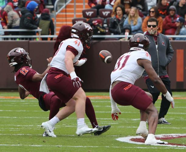 Hokies defense 'came for blood' in spring game