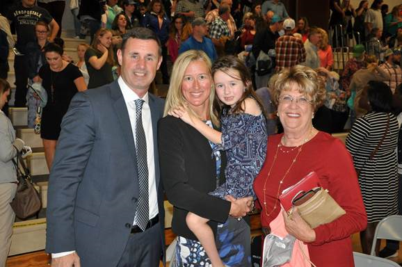 Steven Leitch honored as first recipient of Distinguished Alumni Award