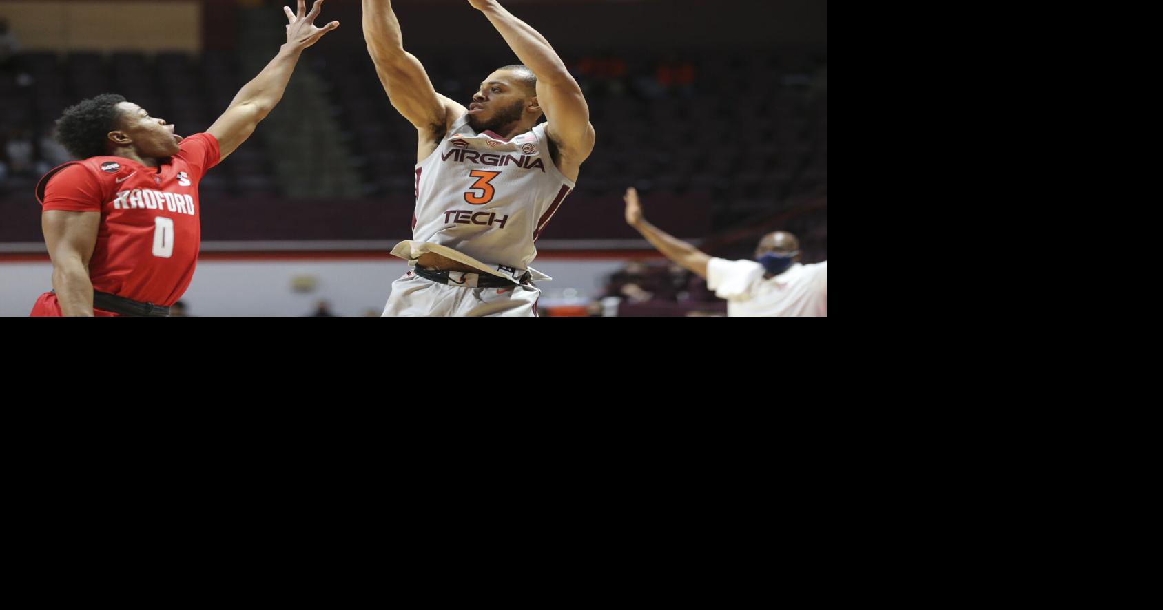 Virginia Tech beats Radford in men's basketball opener