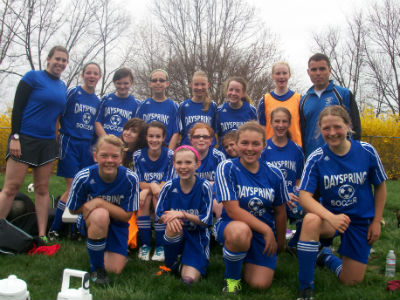 Photo: Dayspring middle school girls' soccer team