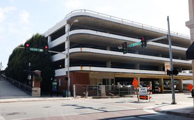 Roanoke parking garage by Amtrak platform still unsafe