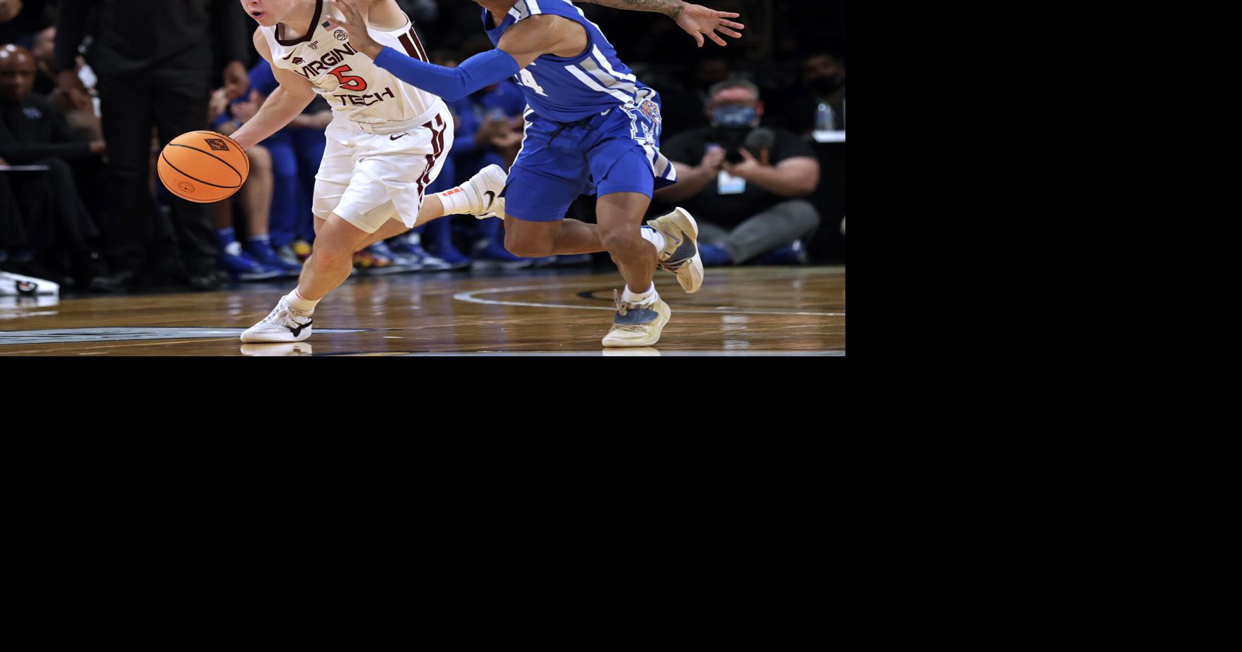 Poor shooting dooms Virginia Tech in loss to No. 9 Memphis