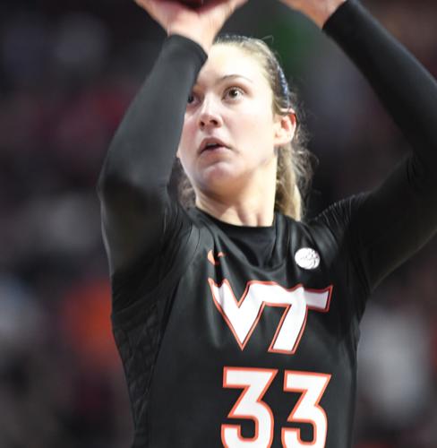 Virginia Tech's Elizabeth Kitley goes to Vegas in WNBA Draft