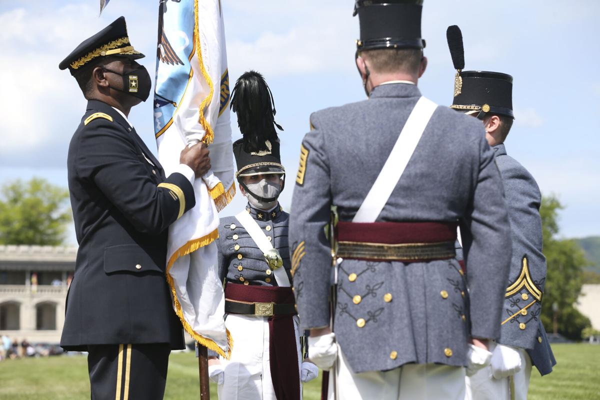 First woman takes command of VMI's Corps of Cadets