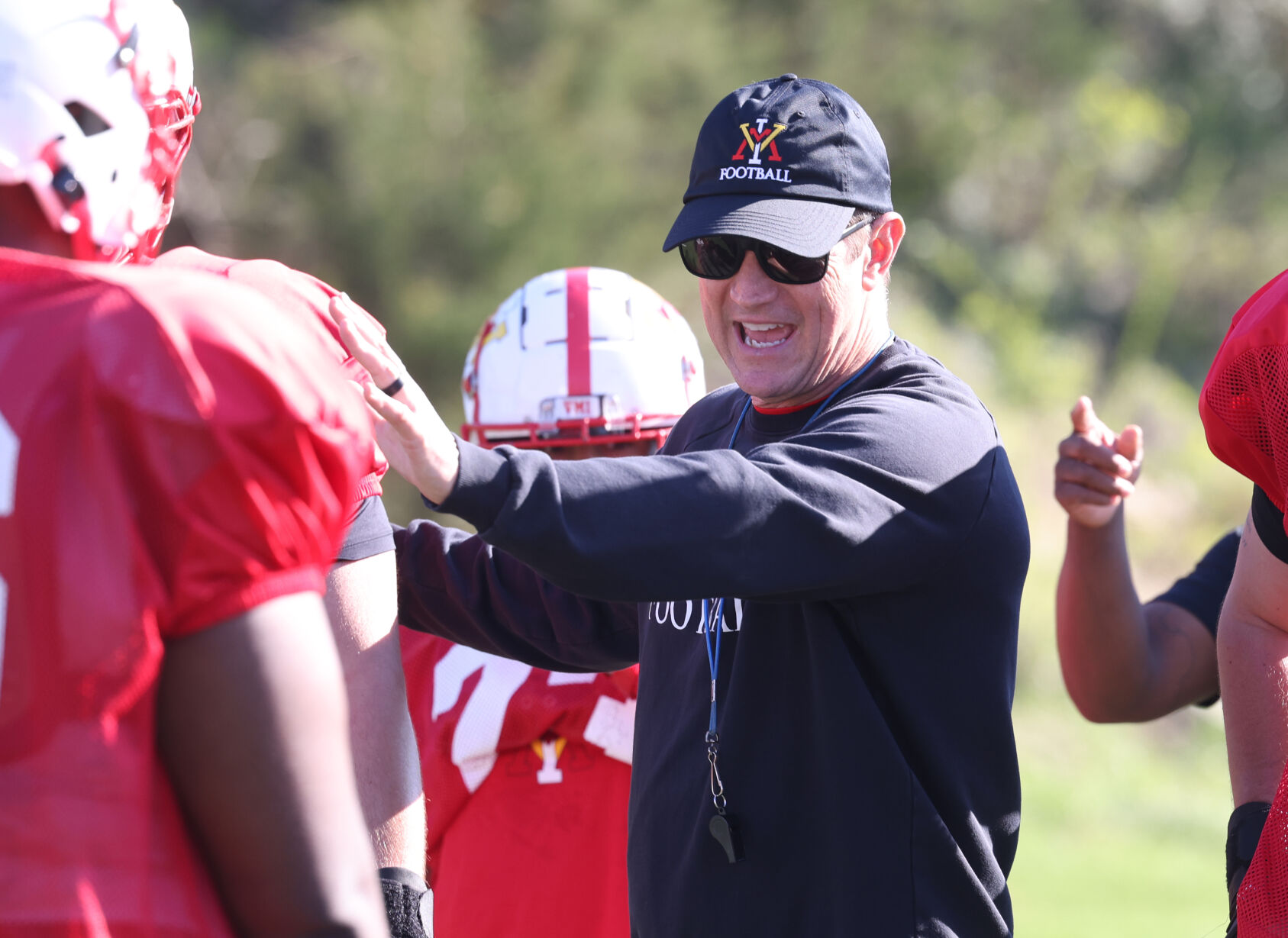 New VMI football coach Ingram putting his stamp on team