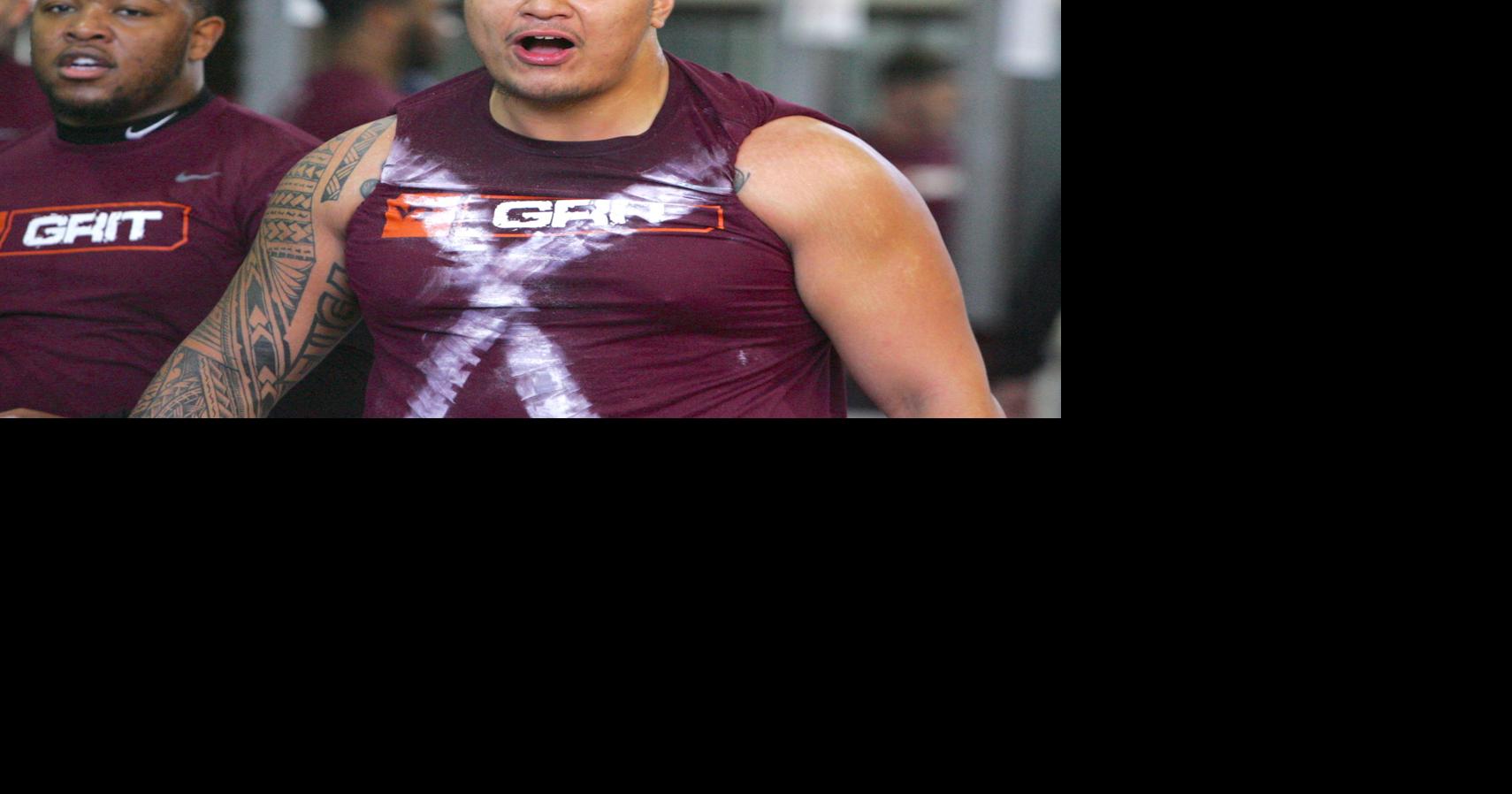 Photos: A look at Virginia Tech football players working out on Big ...
