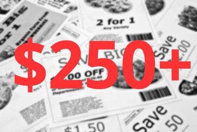 Check Sunday's newspaper for over $250 in coupon savings