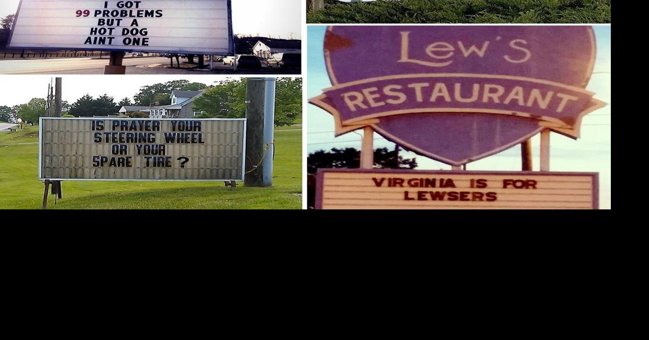 Casey: Funny signs offer roadside chuckles
