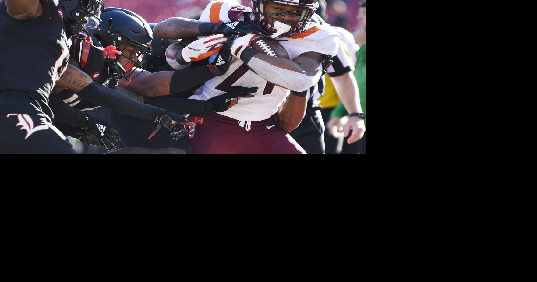 Virginia Tech running back Khalil Herbert ruled out after returning ...