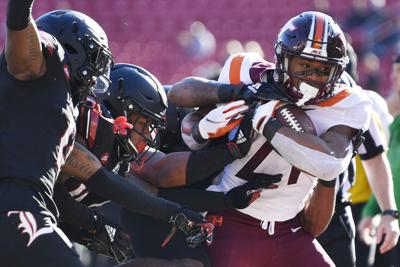 Virginia Tech running back Khalil Herbert ruled out after returning ...