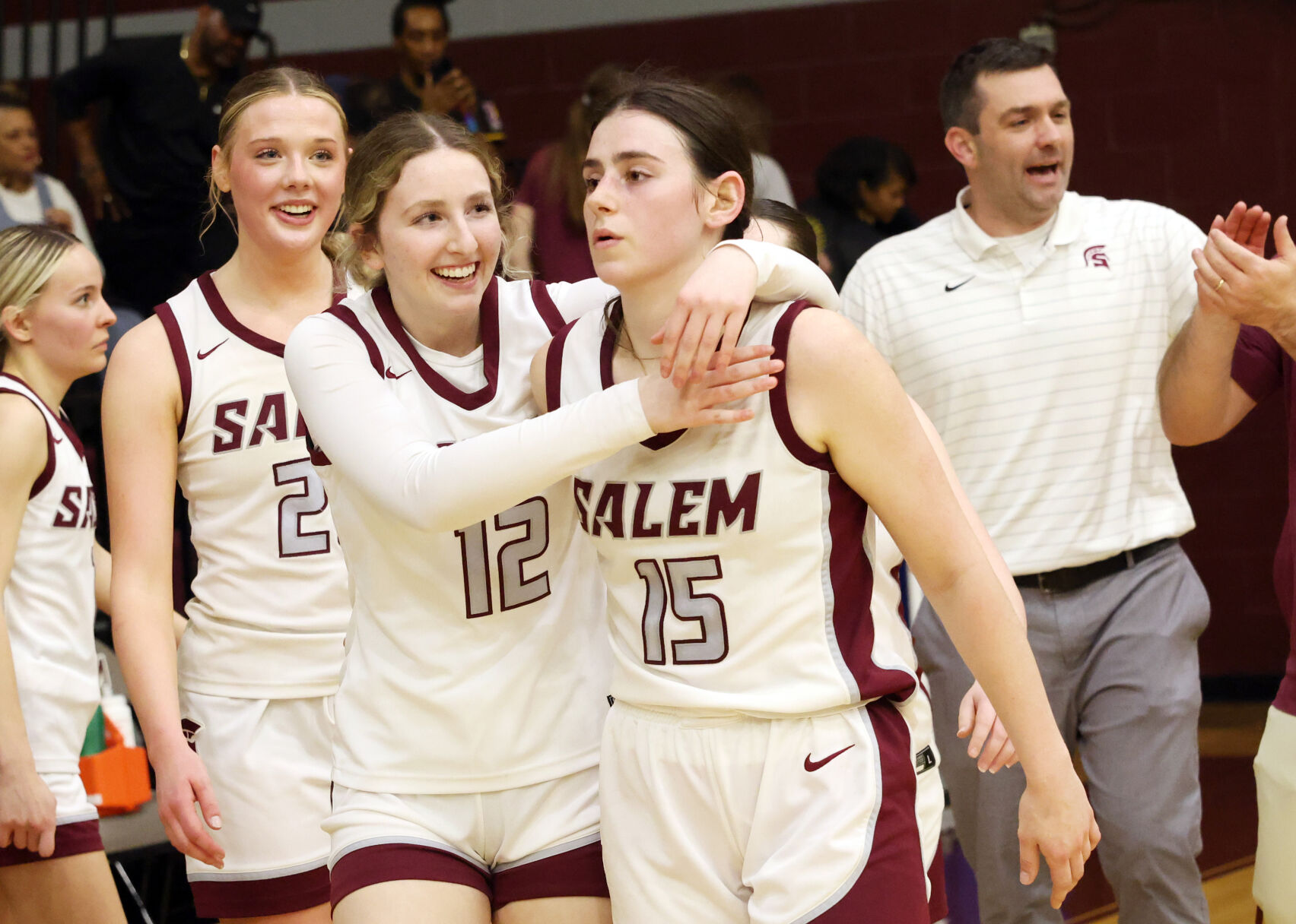 PHOTOS: Salem vs. Hampton in the girls basketball Class 4 state semifinals