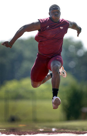David Wilson set to make pro debut in triple jump