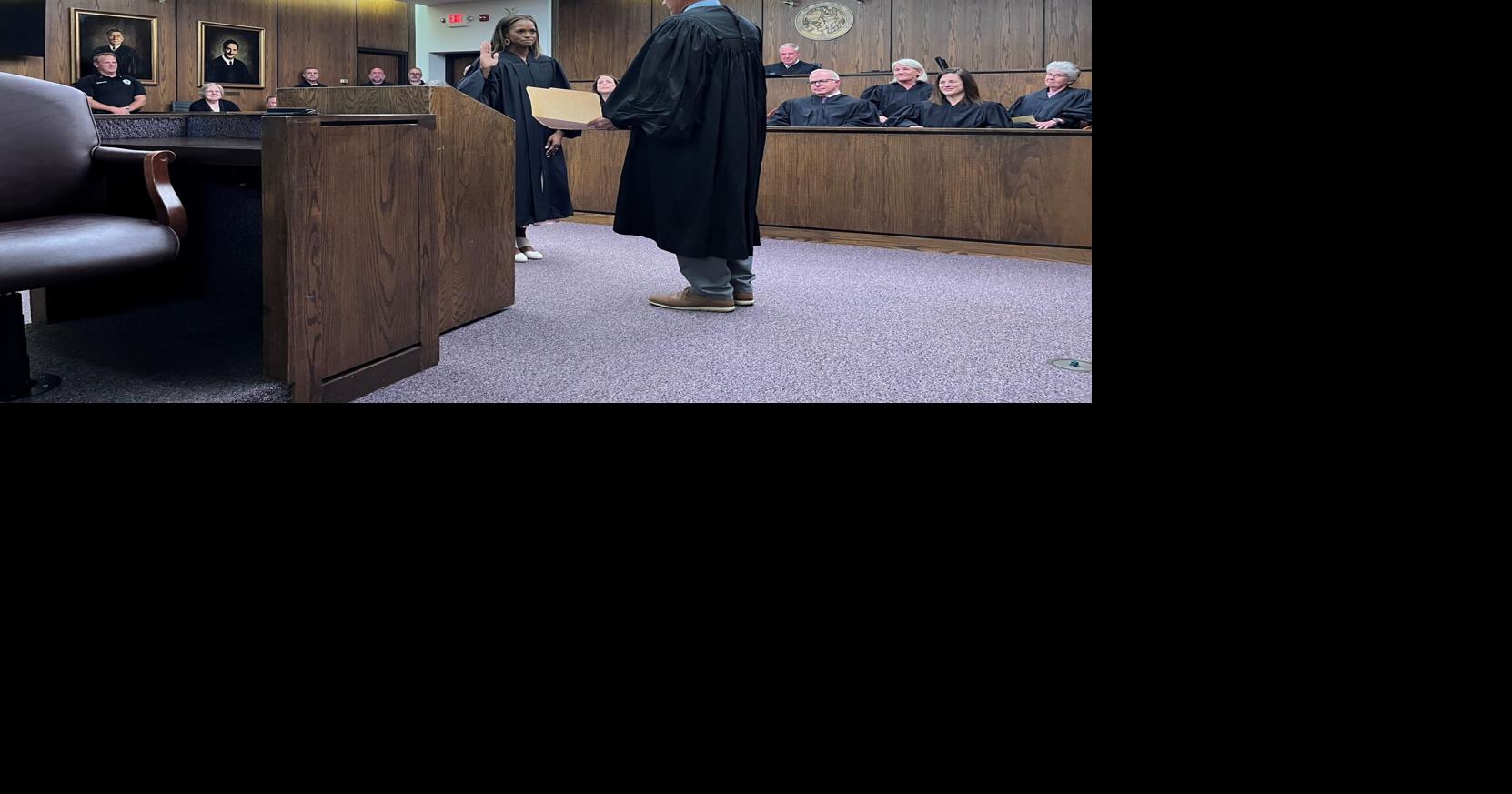 Ciaffone and Thompson sworn in as judges