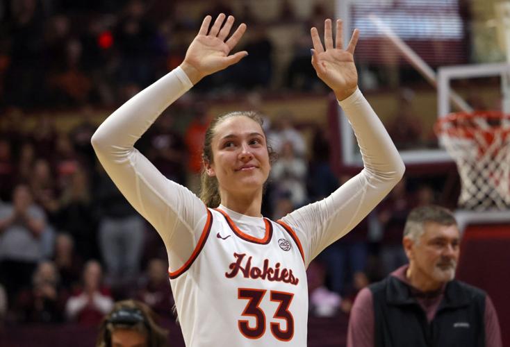 Virginia Tech's Elizabeth Kitley goes to Vegas in WNBA Draft