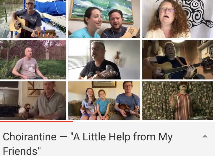 Choirantine gathers friends at a distance for COVID-inspired music