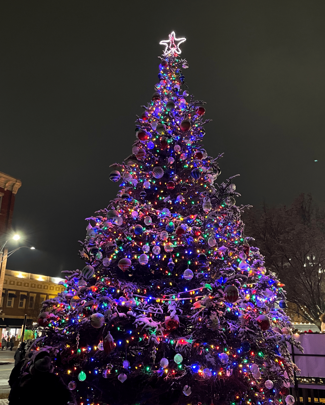 Dickens tree ceremony lights up downtown Roanoke