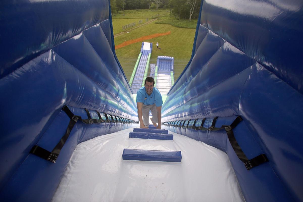 Sliding into summer at Mountain Lake
