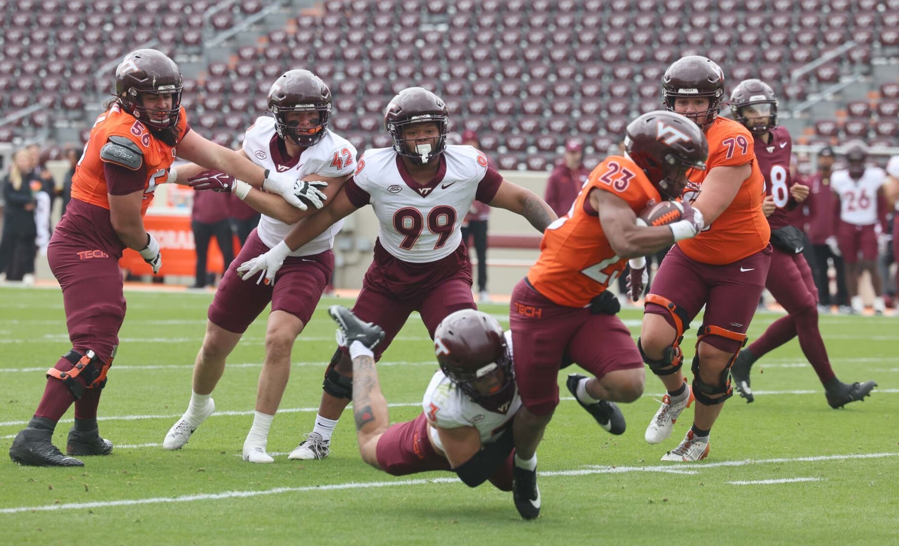 Virginia Tech sets date for annual spring football game