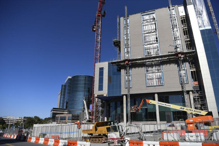 Carilion's new tower making progress toward on-time completion in '25