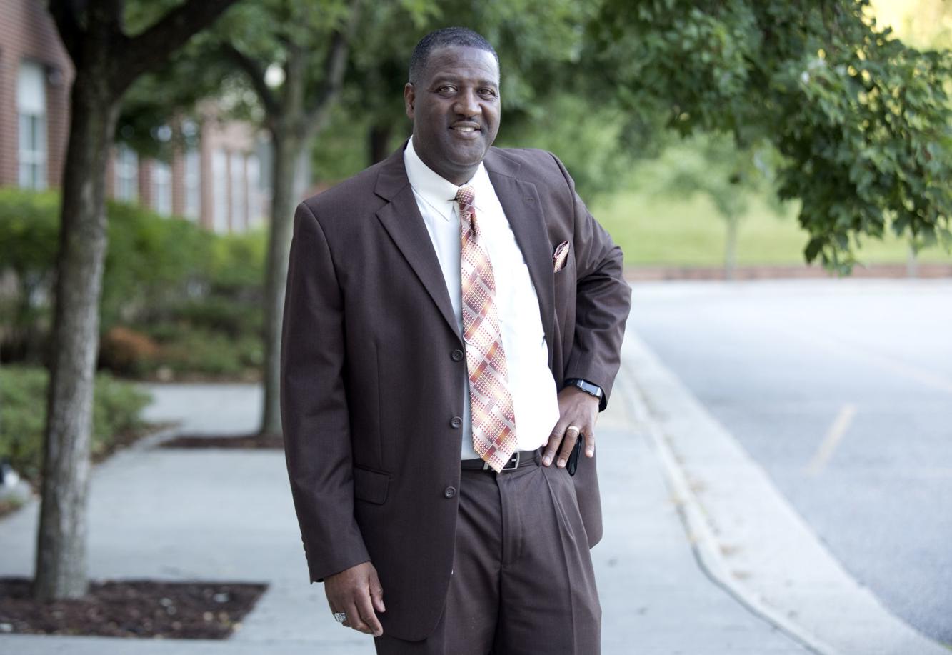 Photos: New Principal Anthony Frazier greets students at Roanoke's ...